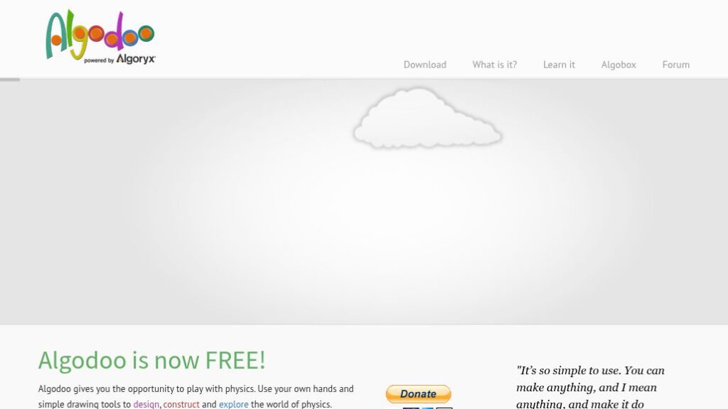 Algodoo – K-12 Internet Resource Center