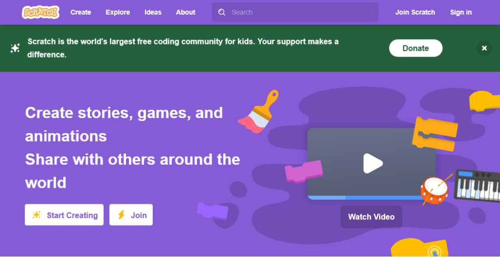 Scratch – K-12 Internet Resource Center