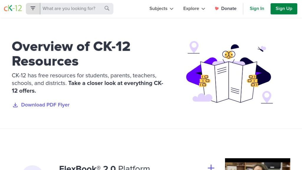 CK-12: Overview of Resources – K12 Internet Resource Center