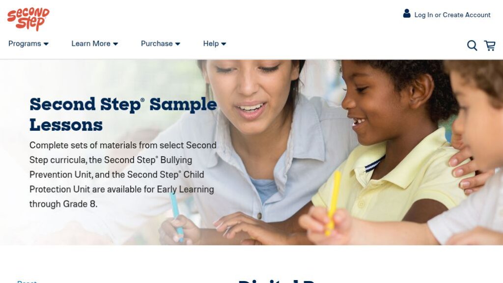 Second Step® Sample Lessons – K12 Internet Resource Center