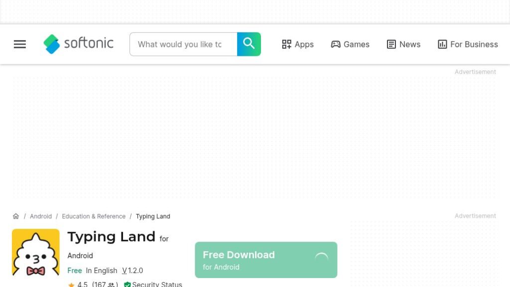 Typing Land – K-12 Internet Resource Center