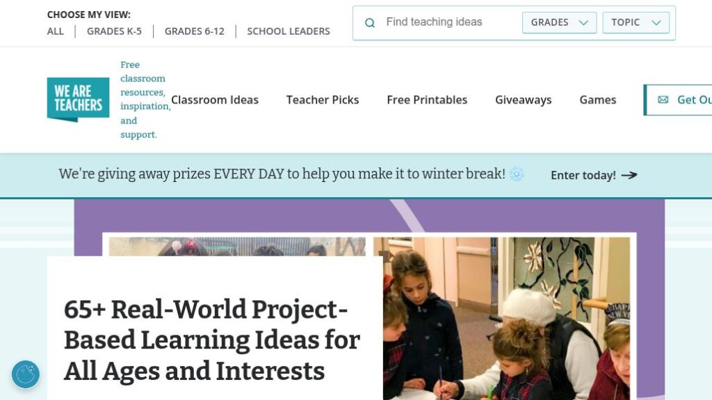 65+ Real-World Project-Based Learning Ideas for All Ages and Interests – K12 Internet Resource ...