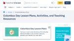 Columbus Day Lesson Plans, Activities, and Teaching Resources – K-12 ...